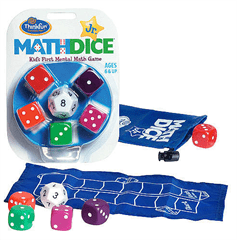 Math Dice Junior by Thinkfun | Presents of Mind
