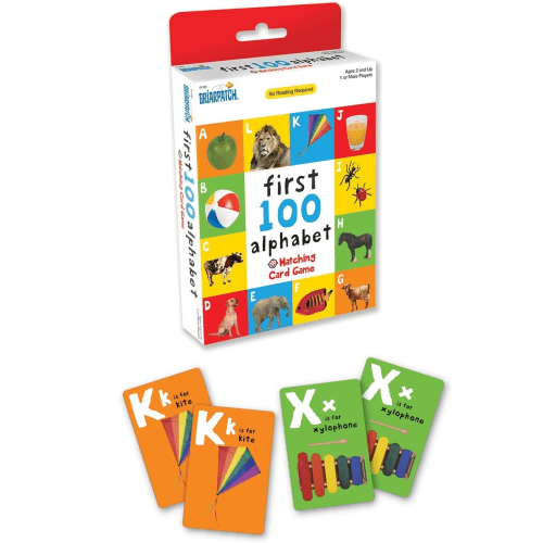 First 100 Alphabet Matching Card Game | Presents of Mind